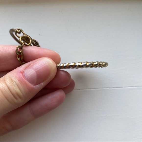 Vintage | Accessories | Vintage Metallic Gold Star Of David Keychain ...